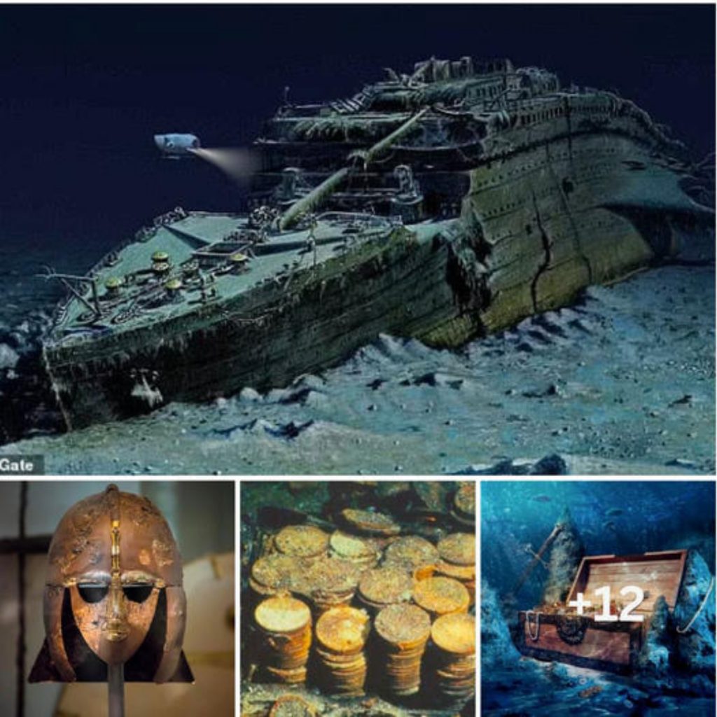 An intact 7th-century helmet reveals the richest gold ship burial ever ...