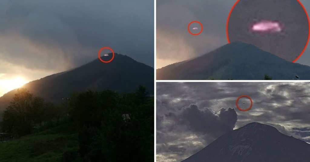 Glowing Spaceship Spotted Over Spanish Mountain: UFO Sighting Ignites ...