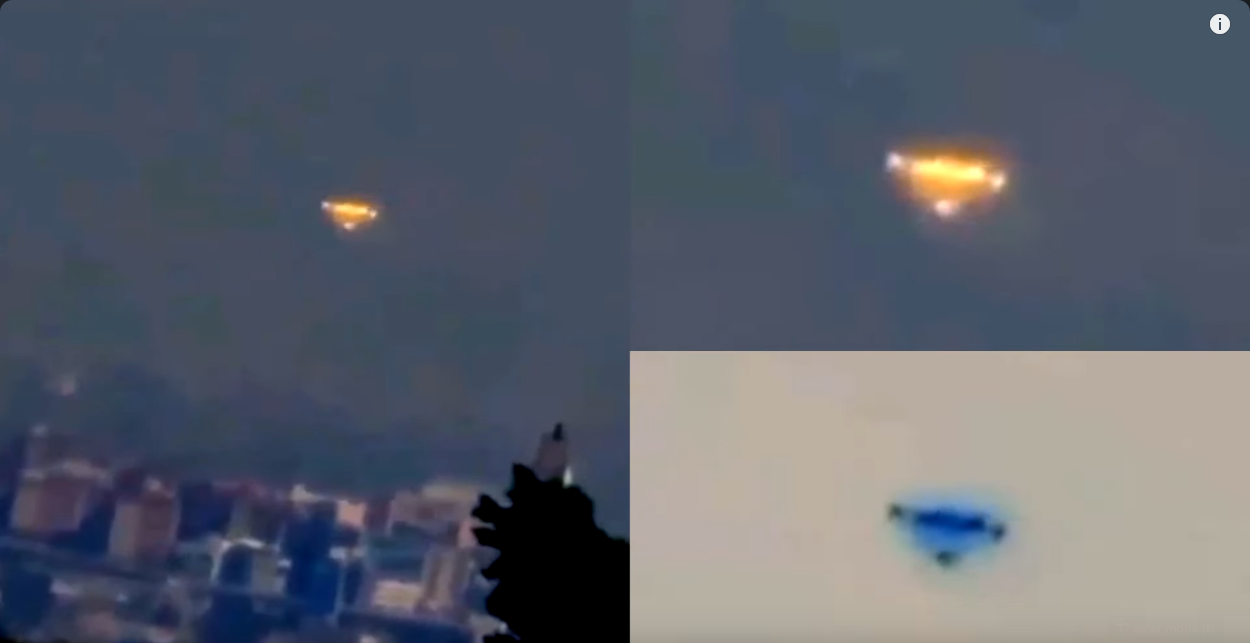 Daylight Mystery: 2 Weeks Ago Glowing Pyramid UFO Captured on Camera in ...