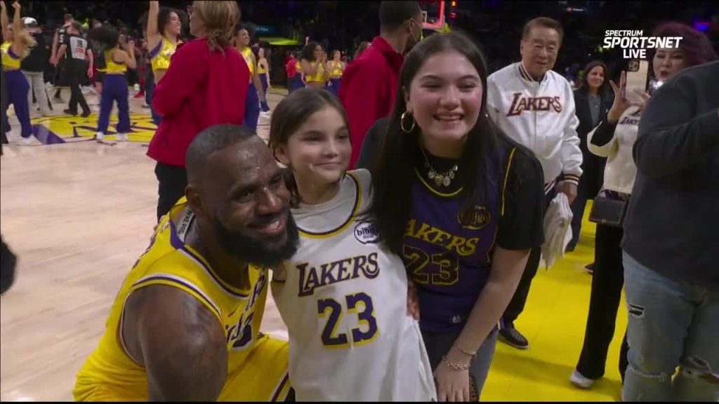 LeBron James Delivers a Life-Changing Moment for Young Girl and Her ...
