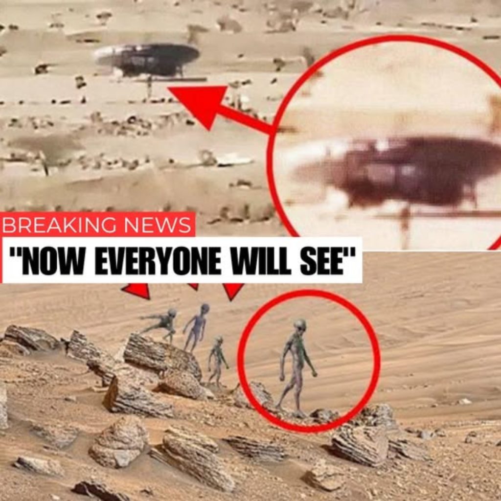 Shocking Images of Aliens Appearing in the Desert Leave the World in ...