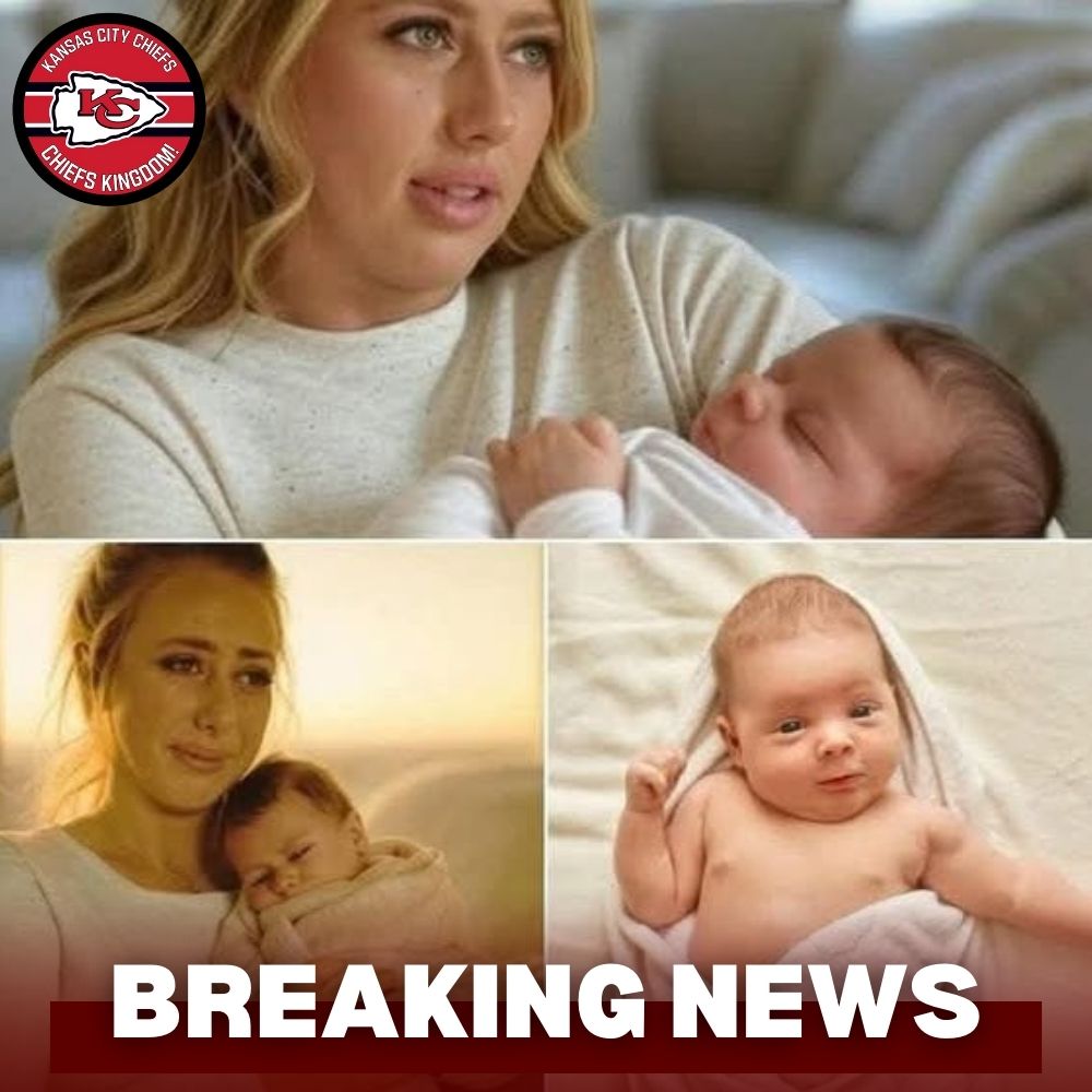 👶💥Brittany Mahomes Finally Shows Baby Golden Raye’s Face — Then STUNS ...
