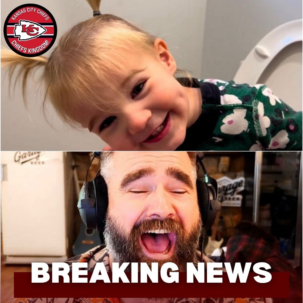 BREAKING: Jason Kelce suddenly cut his podcast short when his daughter ...
