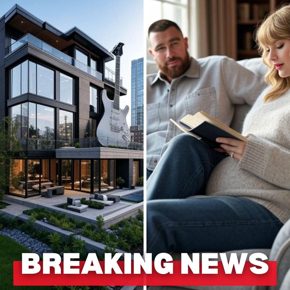 INSIDE THE $10 MILLION ‘GUITAR MANSION’: Travis Kelce and Taylor Swift’s Breathtaking New York ...
