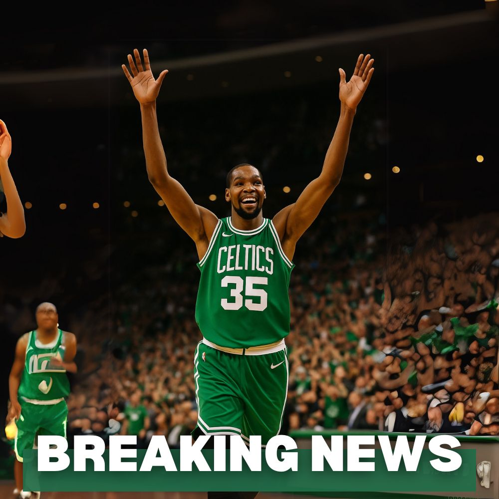 YES, IT IS DONE: The entire NBA community overjoyed as Kevin Durant has finally announced that ...