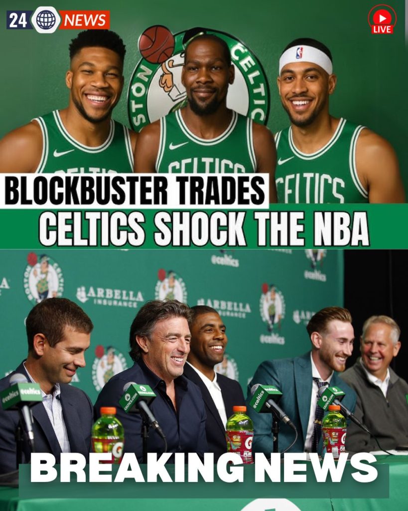 🚨 BOSTON BOMBSHELL: GIANNIS, DURANT & GAFFORD JOIN CELTICS IN NBA ...