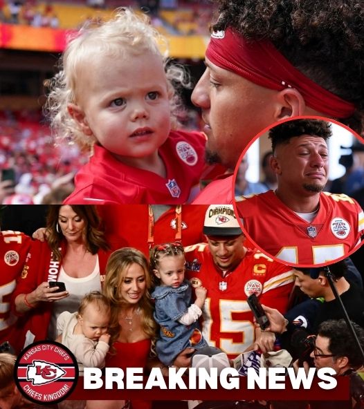 “WHY ARE YOU CRYING, DADDY?” — Sterling Mahomes, 4, STUNS THE WORLD ...