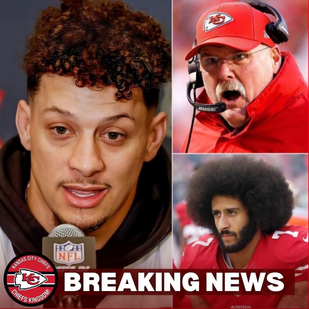 PATRICK MAHOMES SHOCKING WARNING TO CHIEFS: “If Colin Kaepernick steps ...