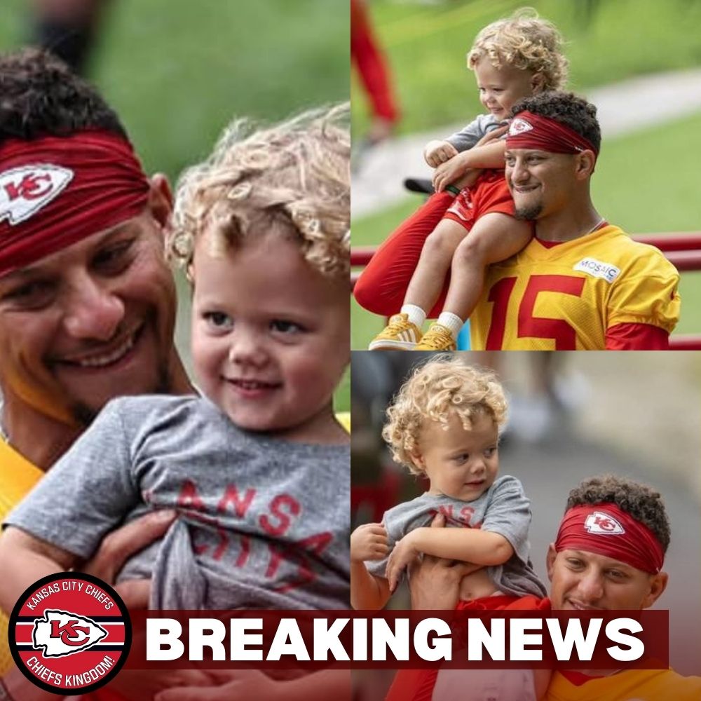 SO CUTE! Patrick Mahomes Turns Chiefs Training Camp Into a Kid Circus ...