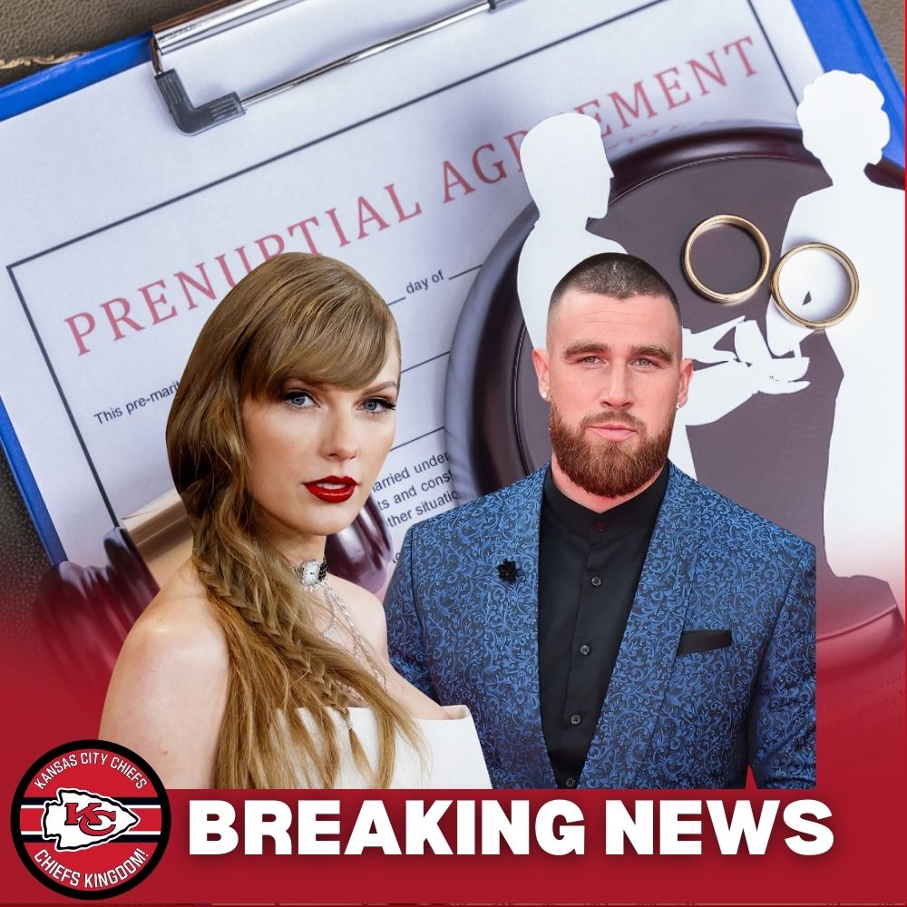 SHOCK BOMBSHELL: Taylor Swift “Tied Down” Travis Kelce With A Shocking Prenuptial Agreement ...
