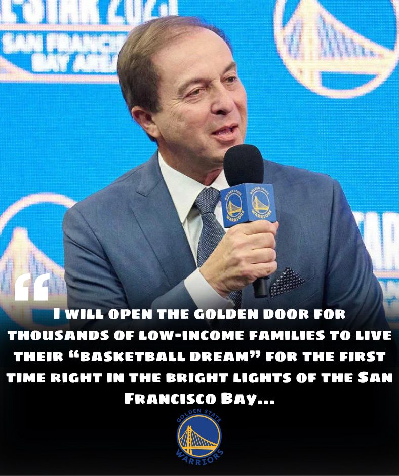 BREAKING: Golden State Warriors Owner Joe Lacob Announces $10 Chase ...