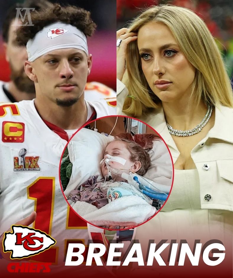 “BRITTANY IN SHOCK — PATRICK MAHOMES ‘ADOPTED’ A DYING GIRL WITHOUT ...