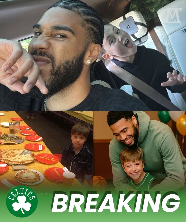 “YOU’RE NOT ALONE, LITTLE MAN.” : JAYSON TATUM AND SON DEUCE SHOW UP TO ...