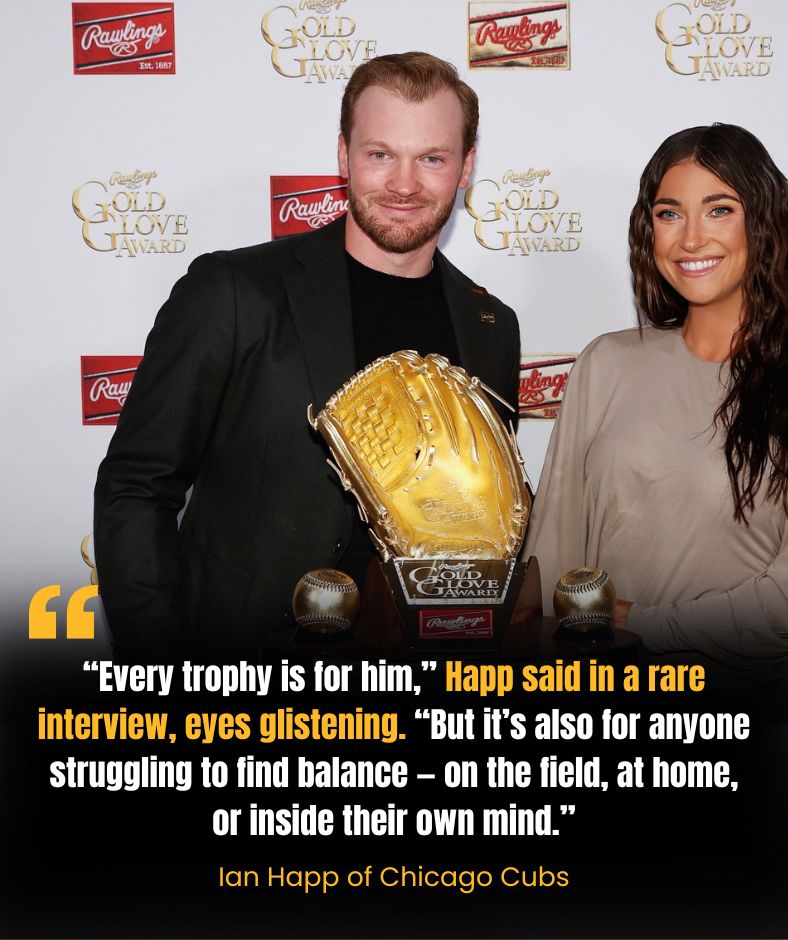 “PAIN BEHIND THE GOLD” — IAN HAPP’S FOURTH GOLD GLOVE HIDES A ...