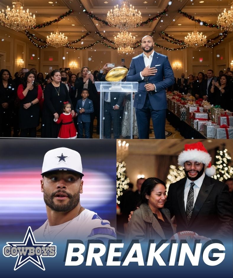 Dak Prescott moved the entire city to tears when he auctioned off a ...
