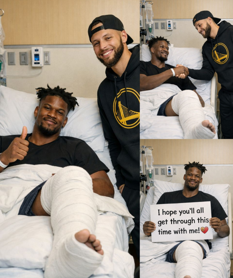 GREAT NEWS FROM THE WARRIORS: Latest photos of Jimmy Butler after his ...